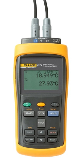 Fluke 1524 Calibration Handheld Thermometer Readout Rental, Repair ...